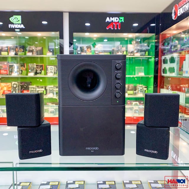 Loa Microlab X2 - 2.1 | HACOM | Giá rẻ, trả góp 0%